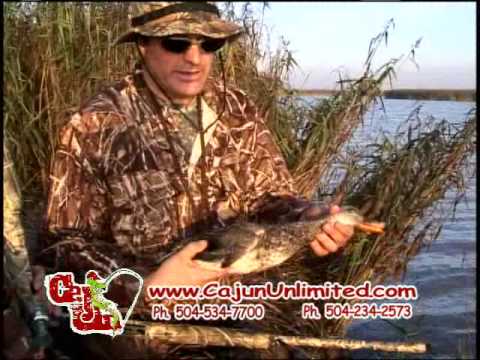 Cajun Unlimited Duck hunting - YouTube