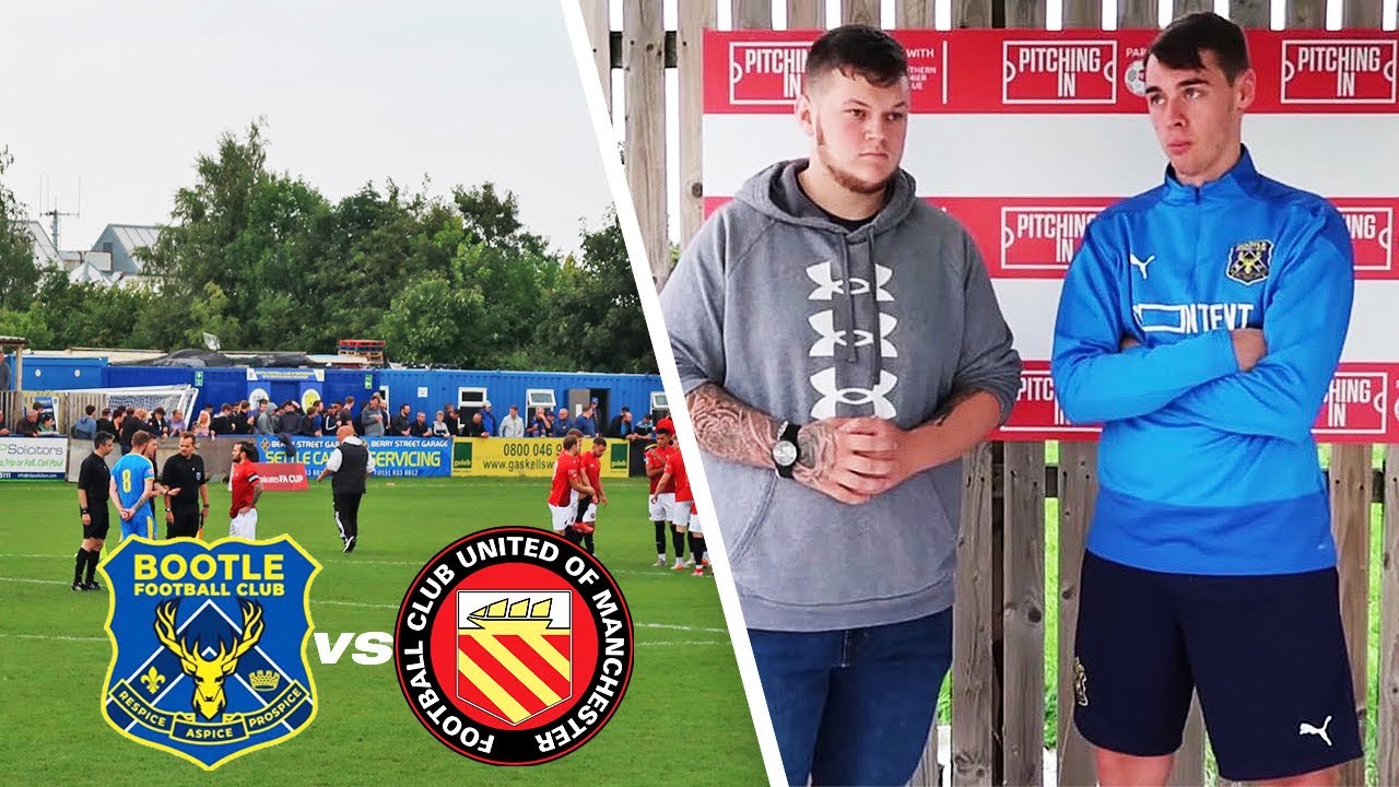 90TH MINUTE SCENES!! | BOOTLE FC VS FC UNITED OF MANCHESTER | FA CUP ...