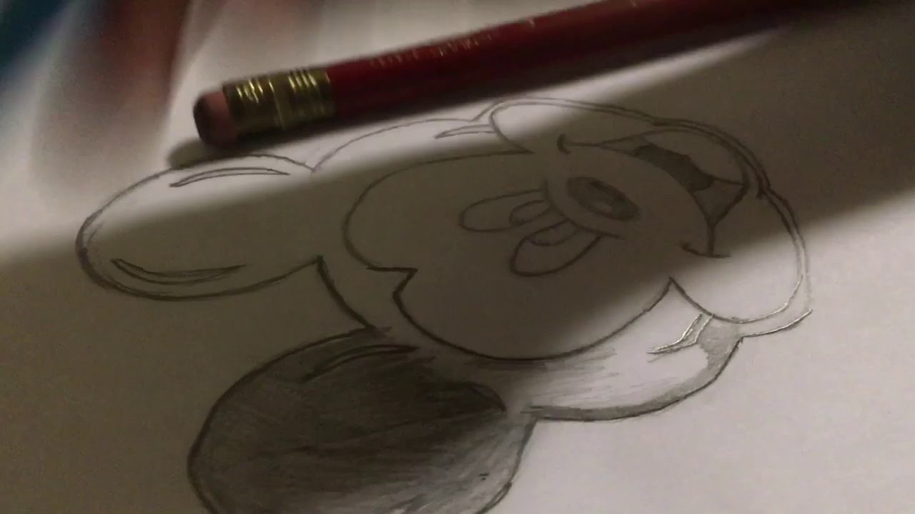 Nelly Draws Mickey Mouse - YouTube