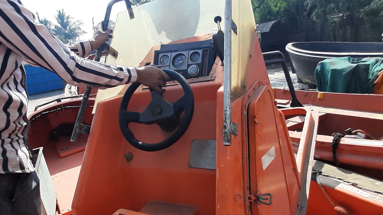 Norsafe Water Jet Rescue Boat testing Inhouse with Yanmar 4LH engine ...