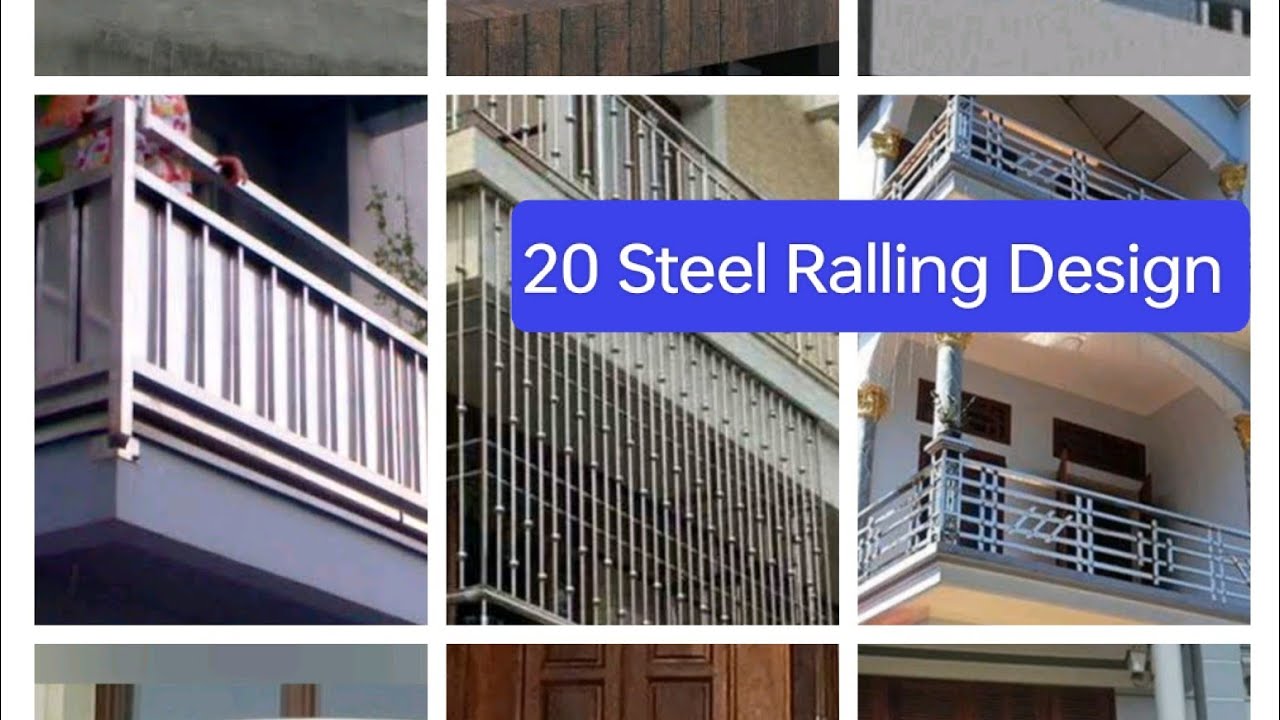 Simple Steel Ralling Designs. | 20 Steel Ralling Design - YouTube