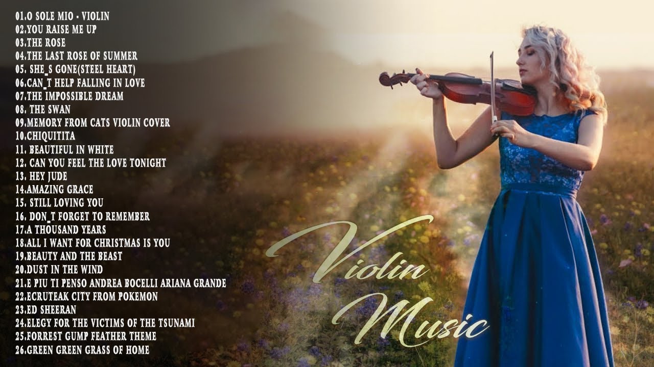 Top 50 Best Classical Violin Music - Dream Viloin Music - YouTube Music