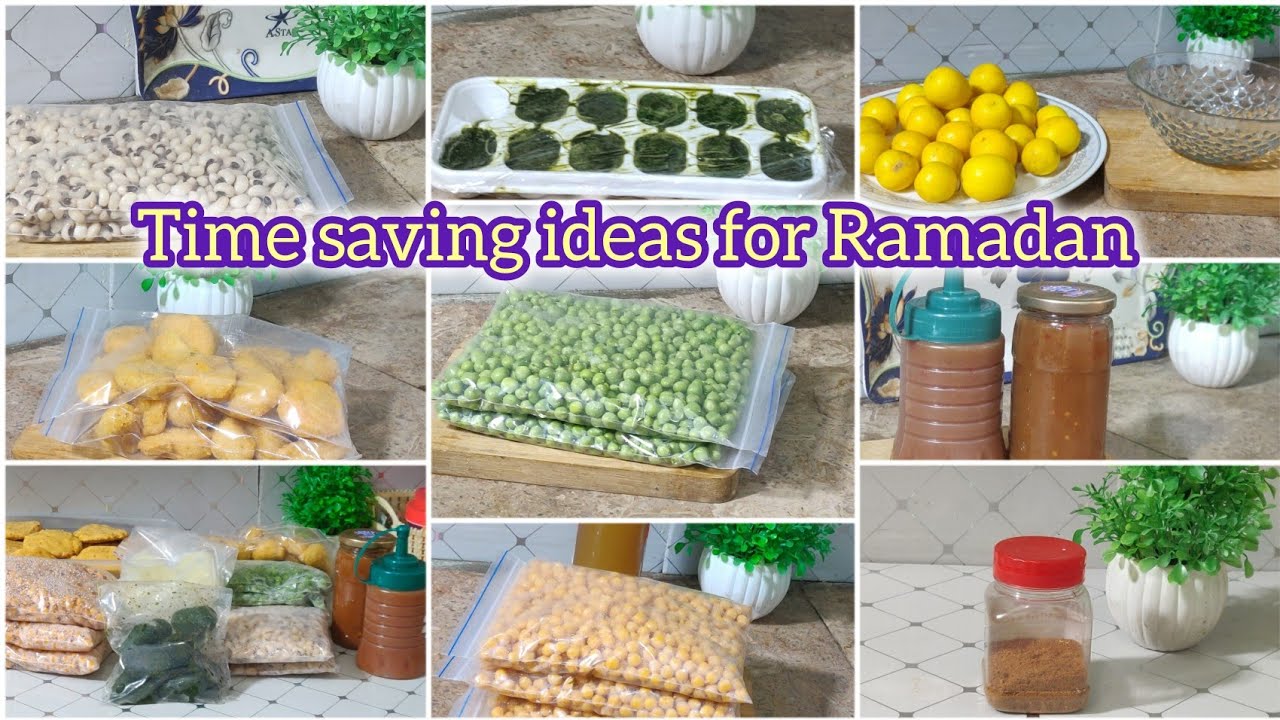 Pre Ramadan preparation 2024 || Ideas to save time in Ramadan - YouTube