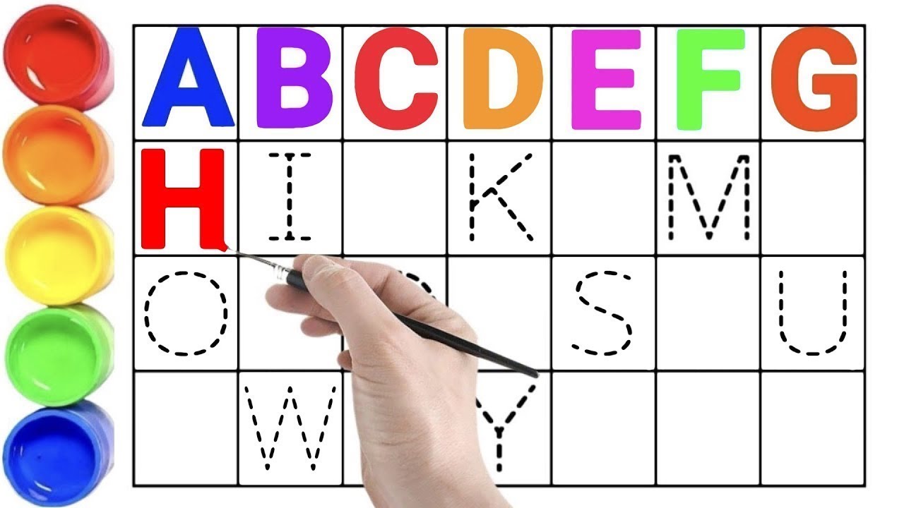 abcd | missing letters | alphabet song | A for Apple B for Ball C for ...