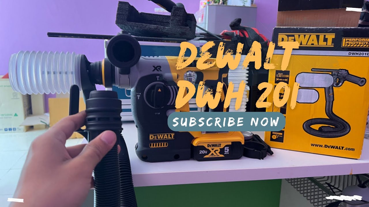 DeWALT DWH 201 ท่อต่อดูดฝุ่นมีอะไรให้บ้าง ต้องดู..ของมันต้องมีจริงหรอ ...