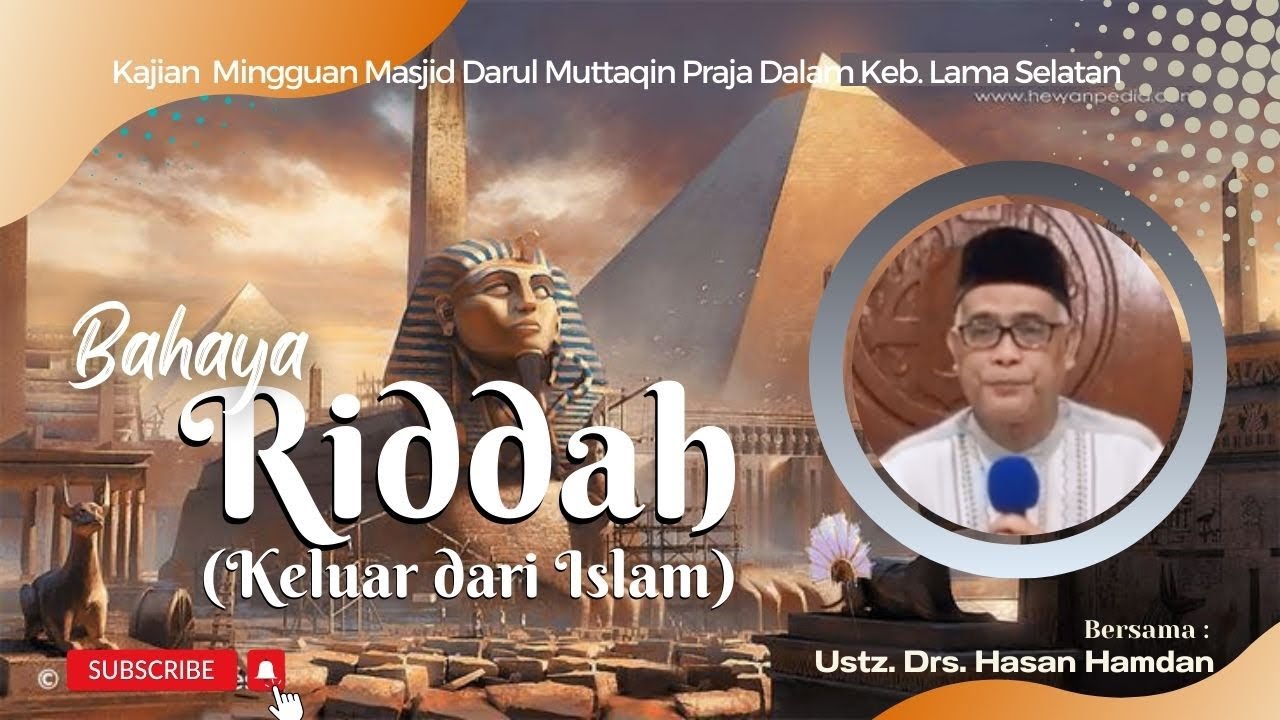 Ucapan & Tindakan Yg Bisa Membuat Kita Menjadi Kafir | Ust. Drs.Hasan Hamdan | Masjid Darul ...