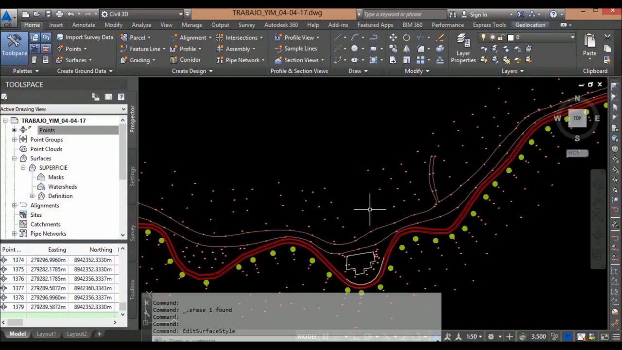 Points (Zoom To) - AutoCad Civil 3D - YouTube
