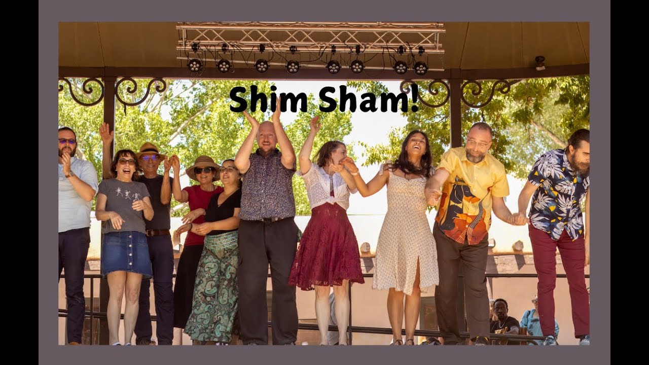 Shim Sham Santa Fe Plaza - YouTube