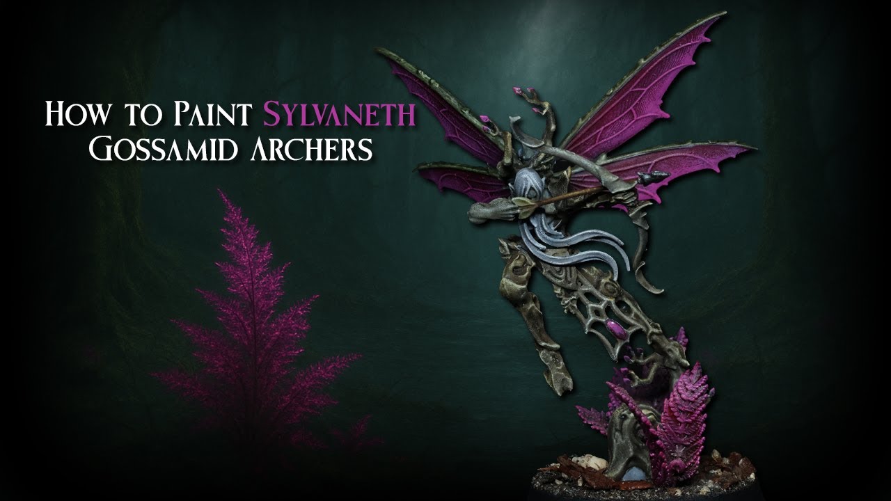 How to Paint Sylvaneth Gossamid Archers Using Simple Contrast Hacks ...