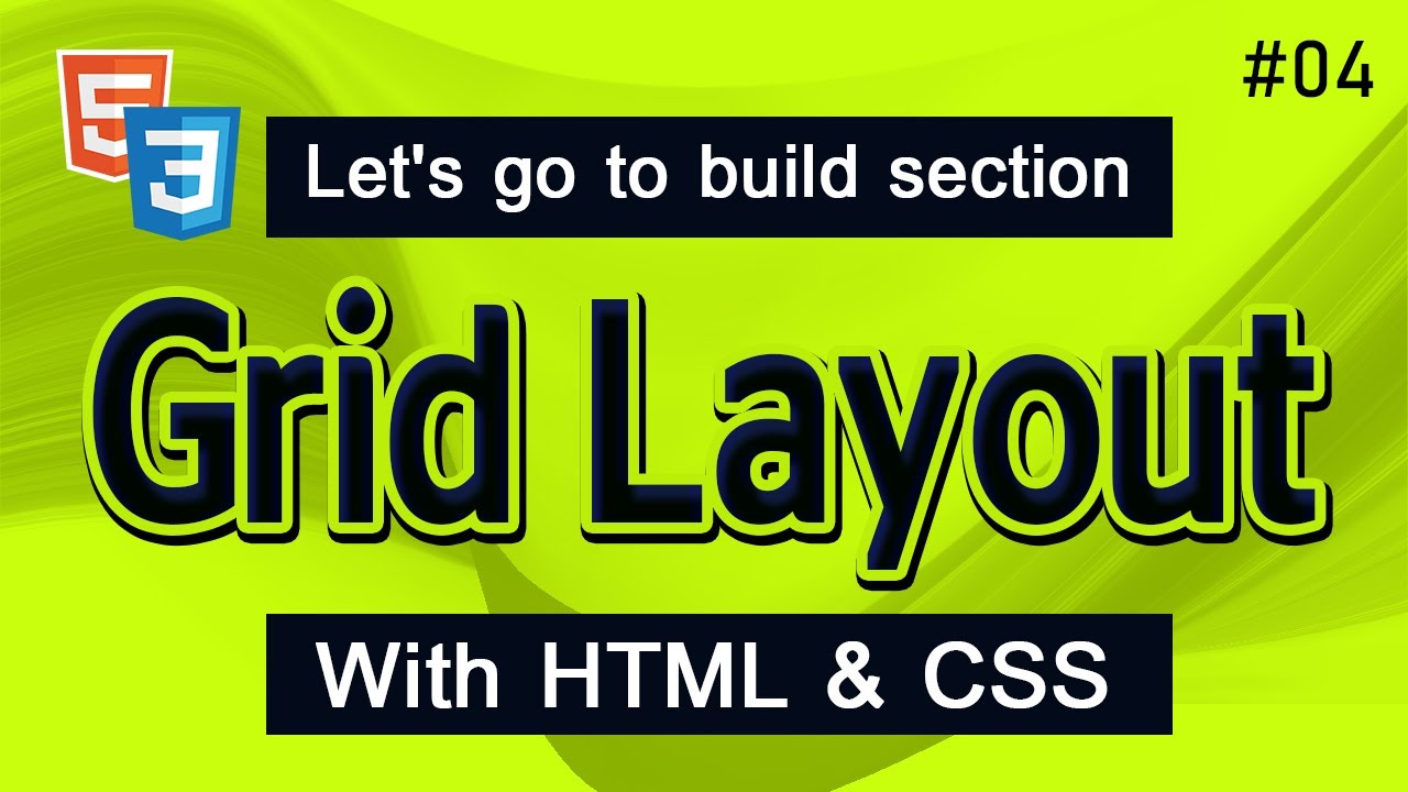 #4 - website section - grid layout ver 7 - part 4 - YouTube