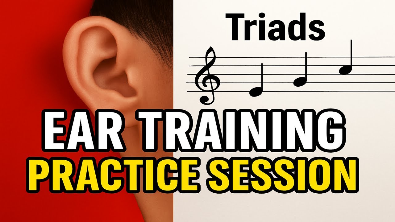 Ear Training Practice Session 2//Singing Major Triad// 12 Keys - YouTube