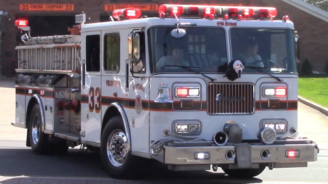 Kentland Volunteer Fire Department Engine 833 Responding - YouTube