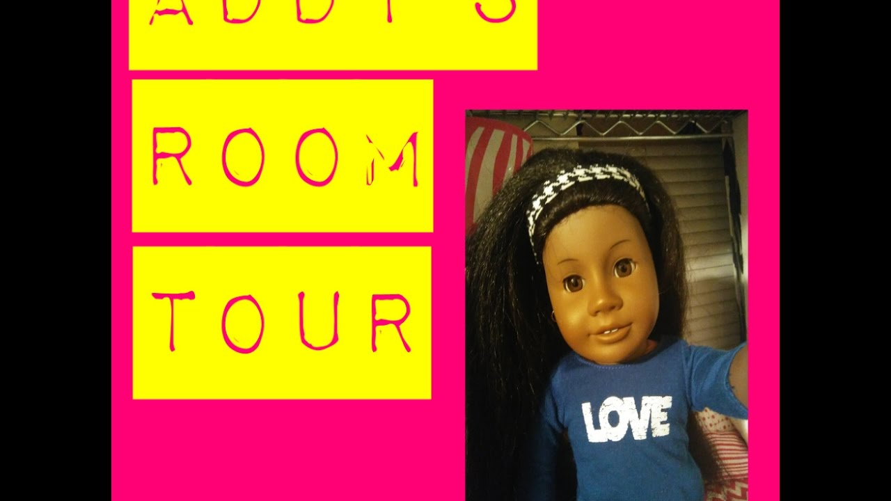 American Girl Addy's Doll Room Tour - YouTube