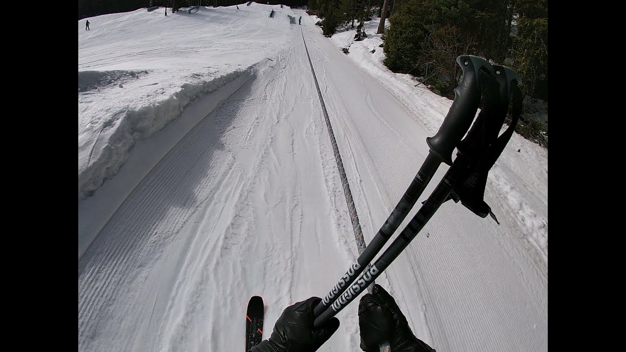 Mission Ridge | 100 Laps rope tow - YouTube