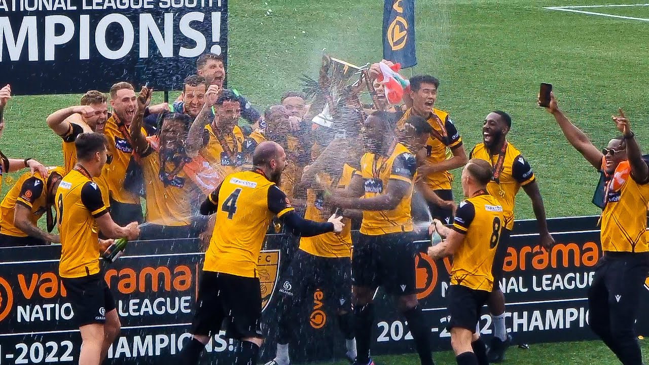 Maidstone United Champions 21/22 - YouTube