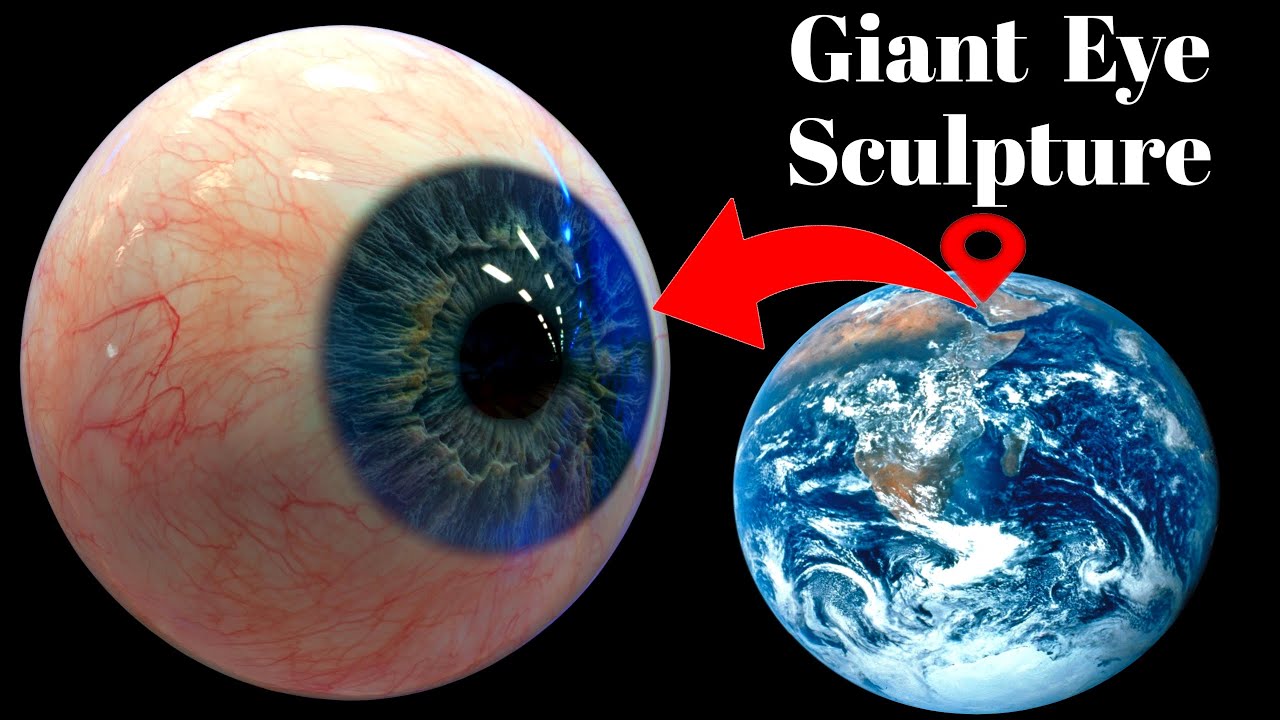 Hello Guys . I Found Giant Eyeball Sculpture on Google Map and Google ...