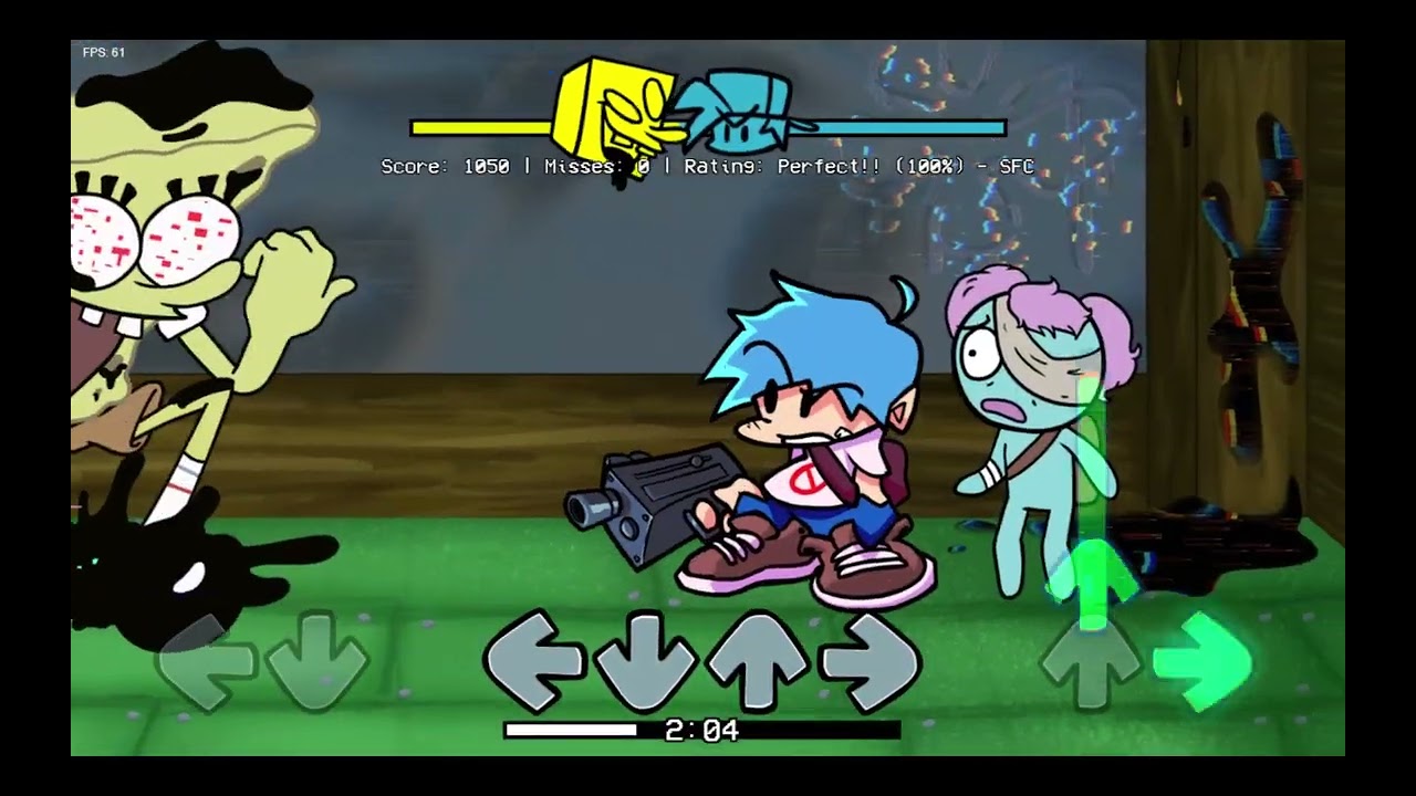 FNF vs High Effort Pibby SpongeBob Mod - YouTube