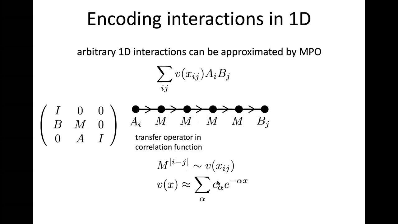 Garnet Chan, Tensor networks beyond models - YouTube