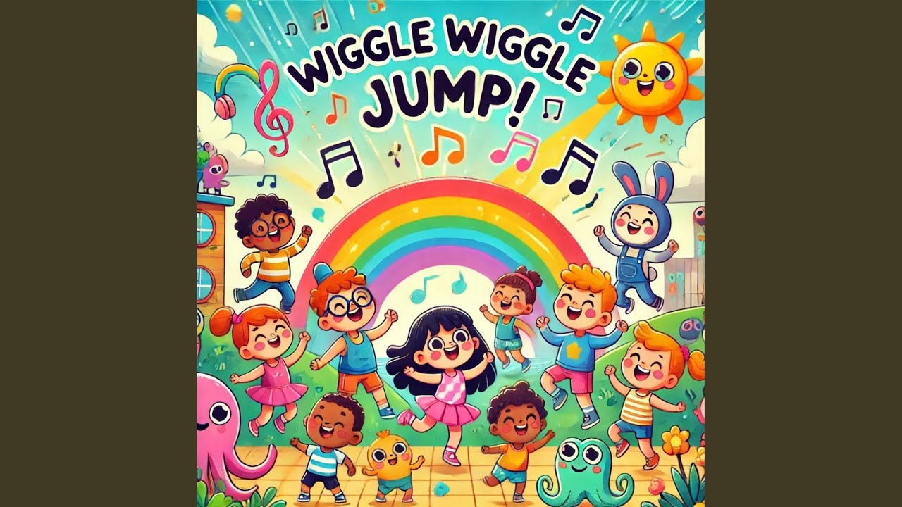 Wiggle Wiggle Jump! | Kids Dance Party Song | Sing, Dance & Have Fun ...