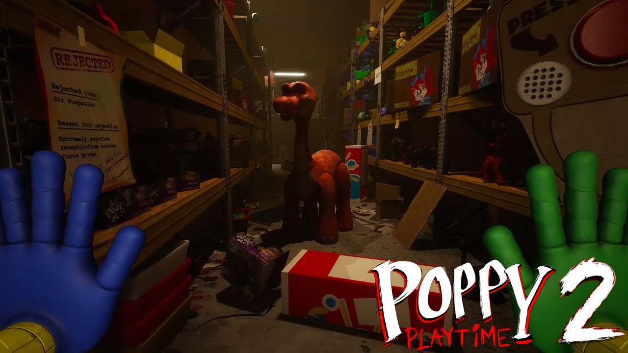 PoppyPlaytime: Chapter 2 - REJECTED ROOM - Gameplay - YouTube