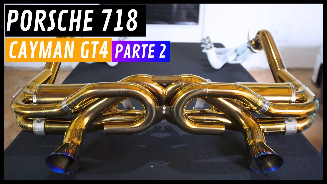 ESCAPAMENTO FULL TITÂNIO PORSCHE GT4 PARTE 2/ GEREY COMPANY 🔵 - YouTube
