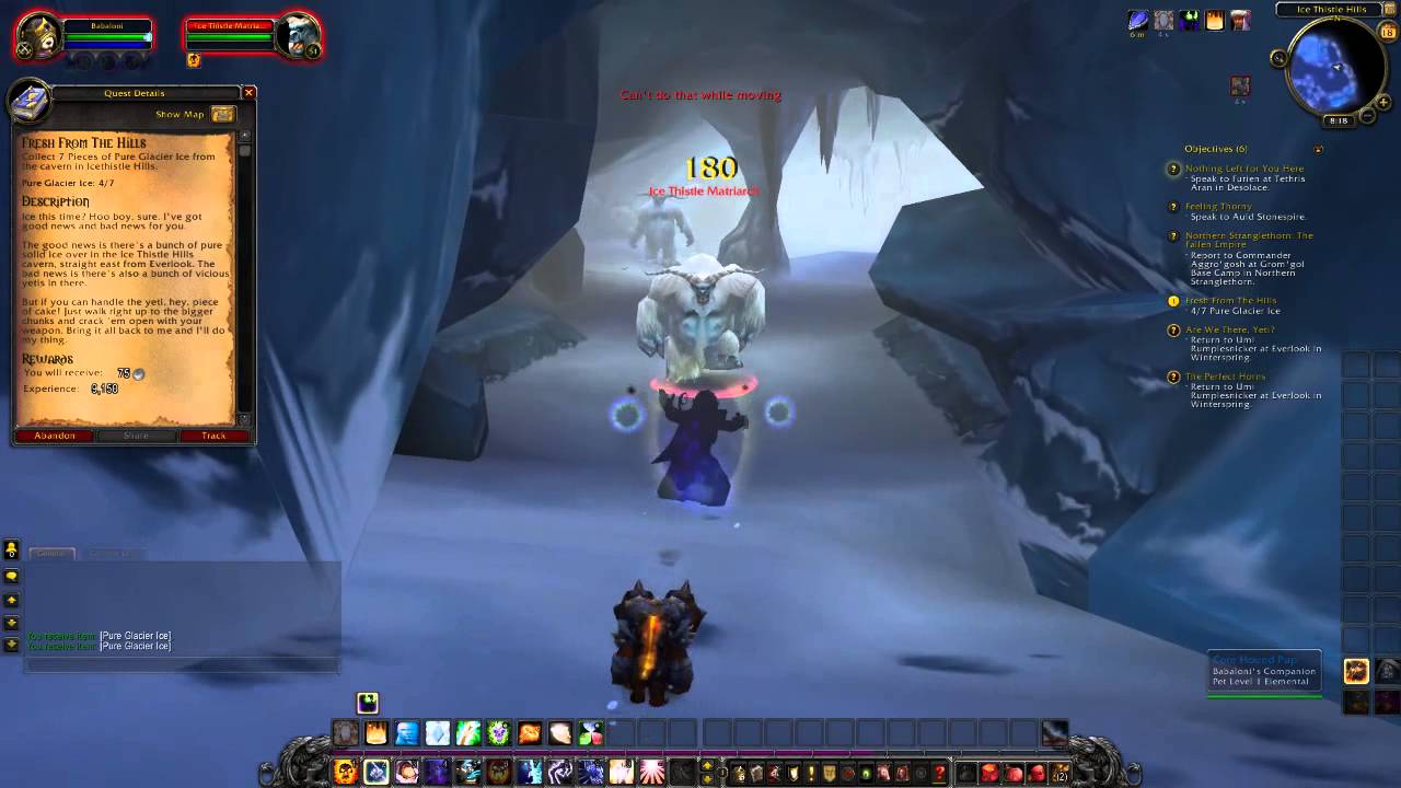 World of Warcraft Fresh From The Hills Quest HD - YouTube