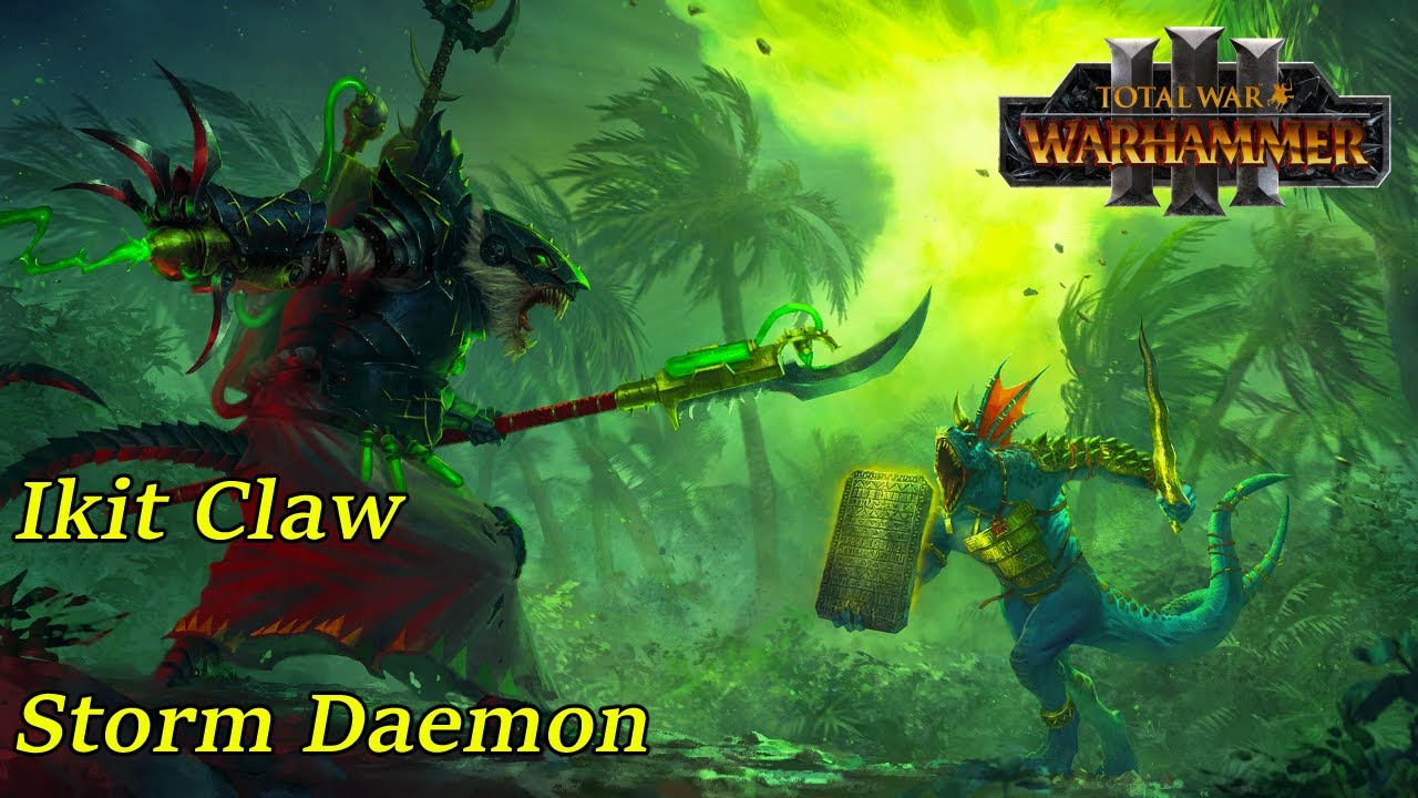 Ikit Claw: Storm Daemon Quest Battle - Total War Warhammer 3 Quest ...