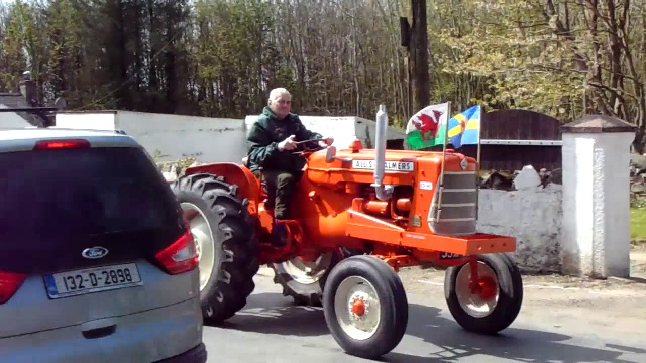 Irish Welsh Tractor Run 2018 - YouTube