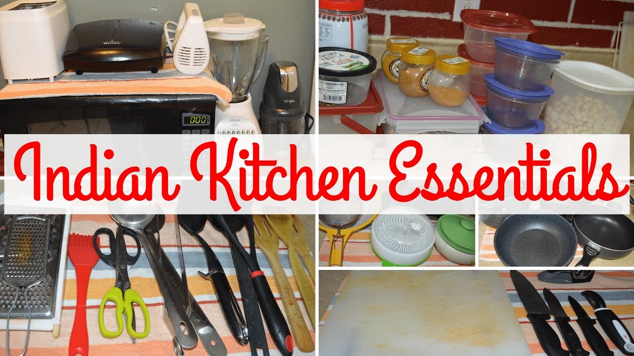 Beginners Special- Indian Kitchen Must Haves |Tips For New Kitchen ...
