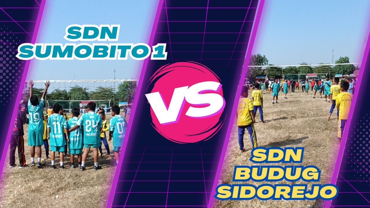 SDN Sumobito 1 vs SDN Budugsidorejo‼️Voli Putra SD se Kec. Sumobito # ...