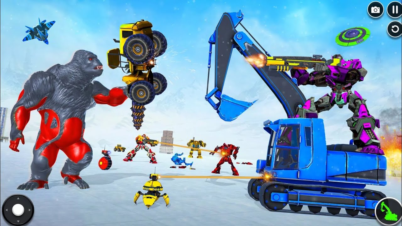 gorilla fight robot game 2023: City BusDriving Games - Android Gameplay ...