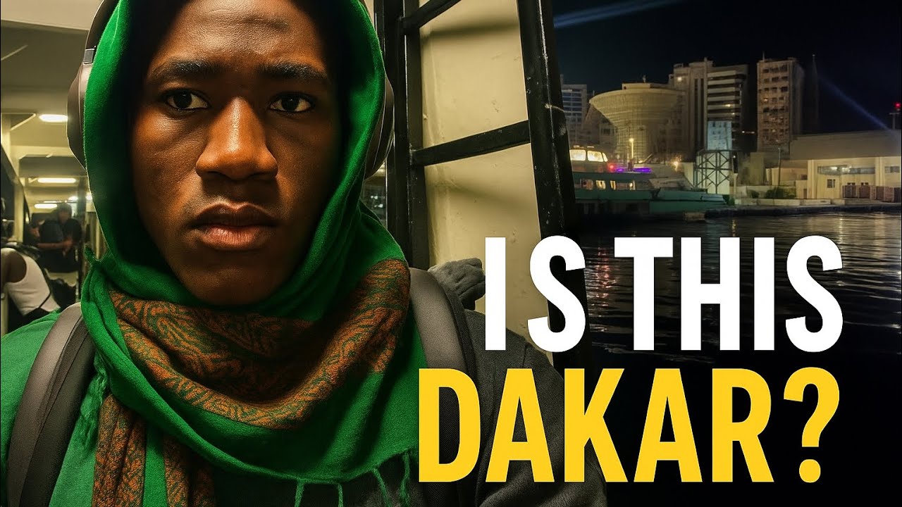 Exploring Dakar at Night | Is This Really Dakar? - YouTube