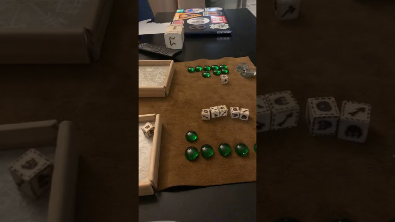 Homemade Orlog Board Game based on Assassins Creed Valhalla - YouTube