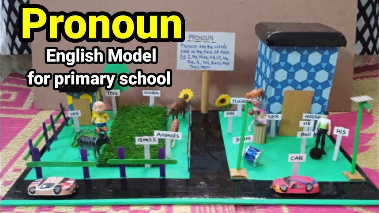Pronoun Model For School | English Grammar model - YouTube