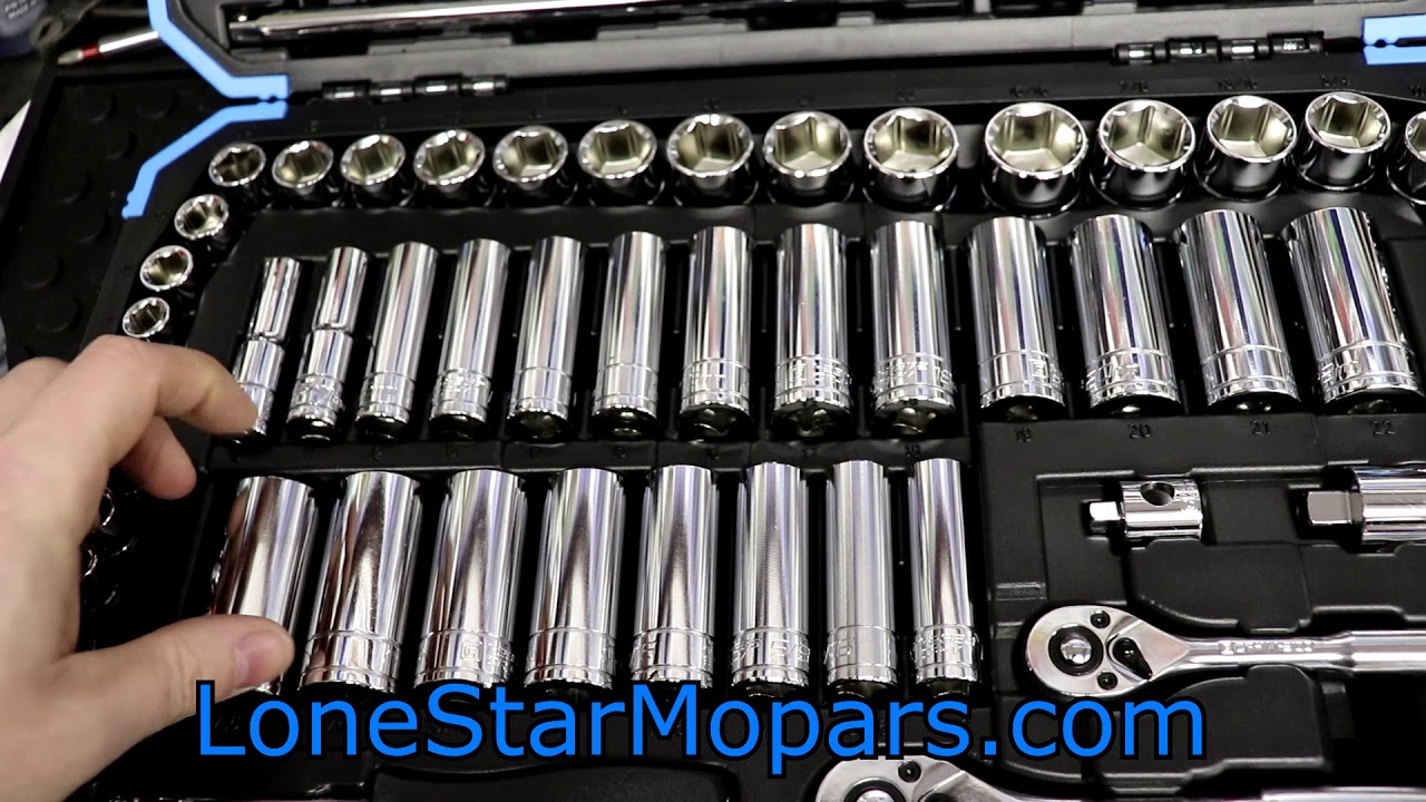 Capri 128 Piece Master Mechanics Tool Set - YouTube