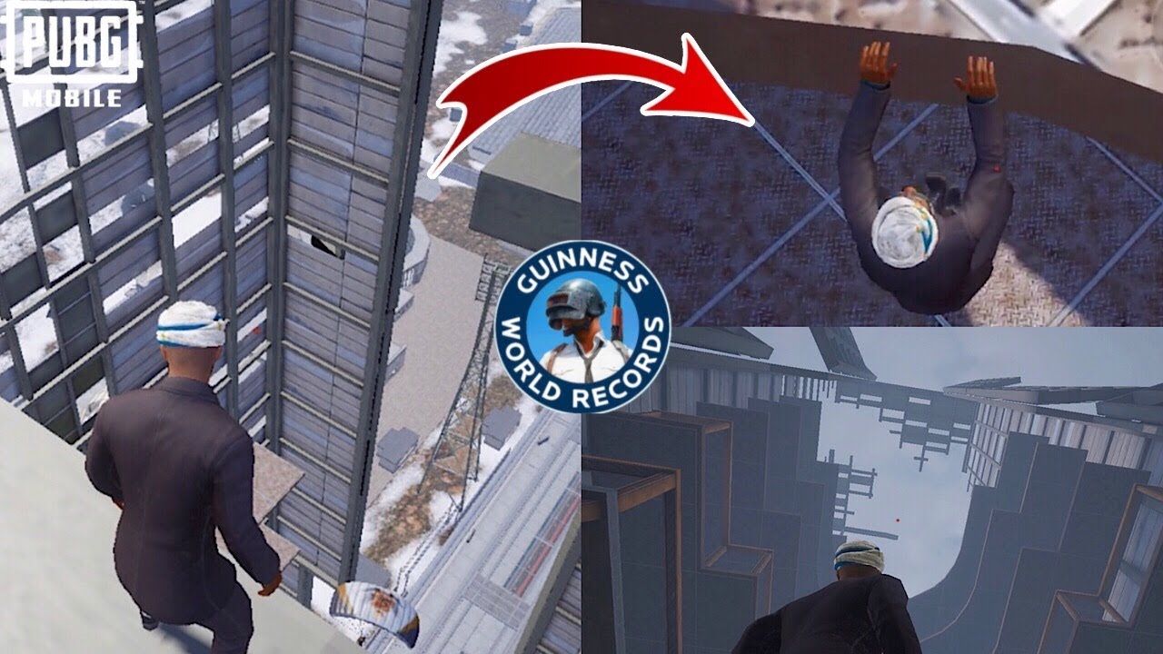 NEW WORLD RECORD! | HIGHEST LEDGE GRAB EVER! | PUBG MOBILE - YouTube