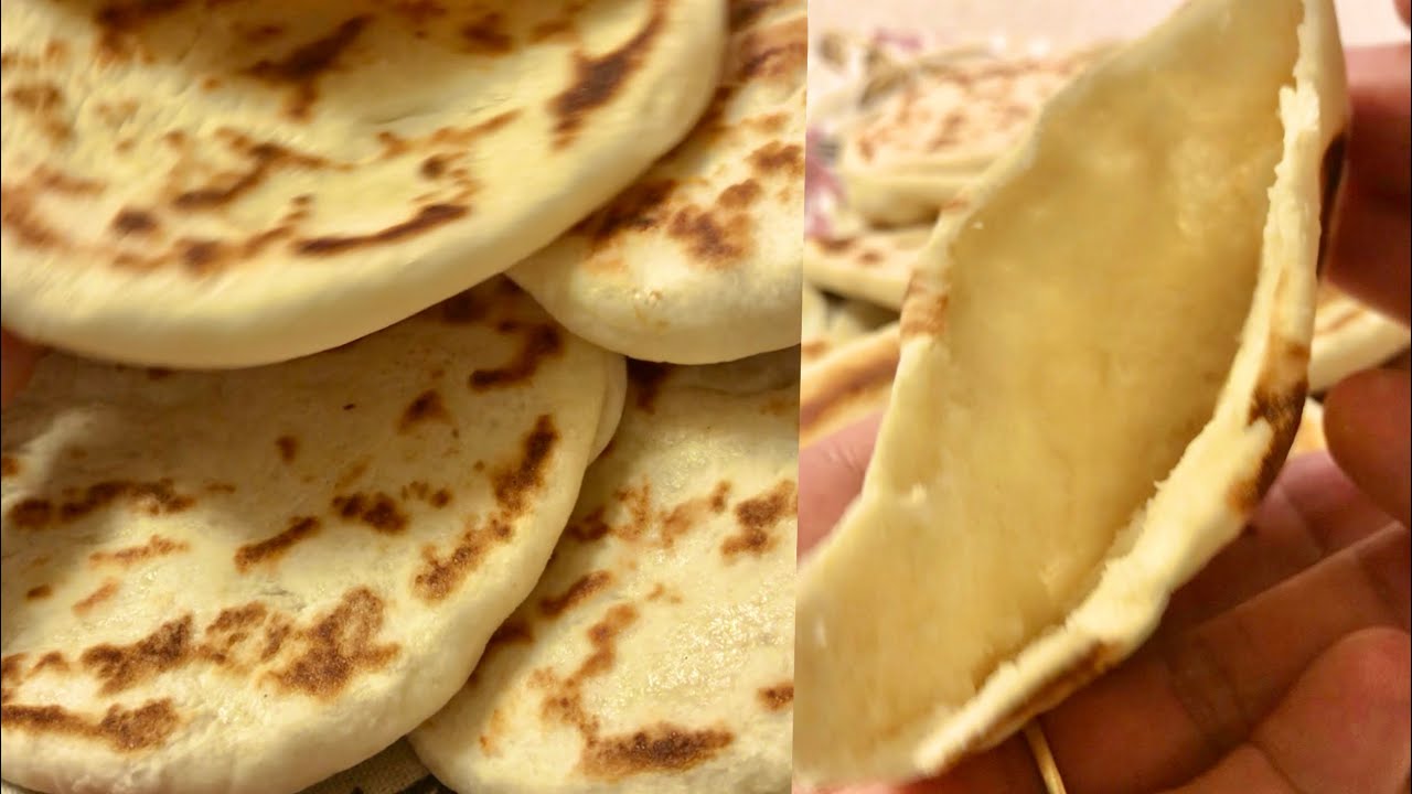 Pan Pita*Pan Arabe Receta facil - YouTube