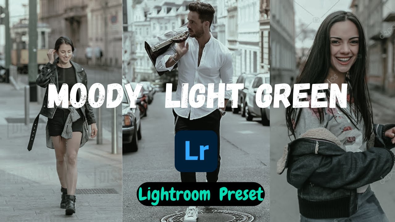 Moody Light Green Preset/ Lightroom Preset/ Free Lightroom tutorial ...