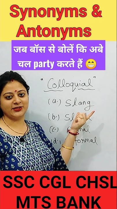 synonyms and antonyms English vocabulary SSC CGL CHSL MTS Bank UPTET shorts #shortsvideo #shorts ...