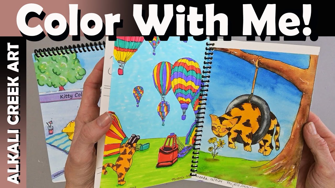 Color With Me in My New Coloring Book - Why Good Paper Is So Important ...