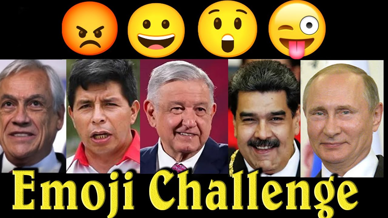 Emoji Challenge : ) | gestos Presidentes - YouTube