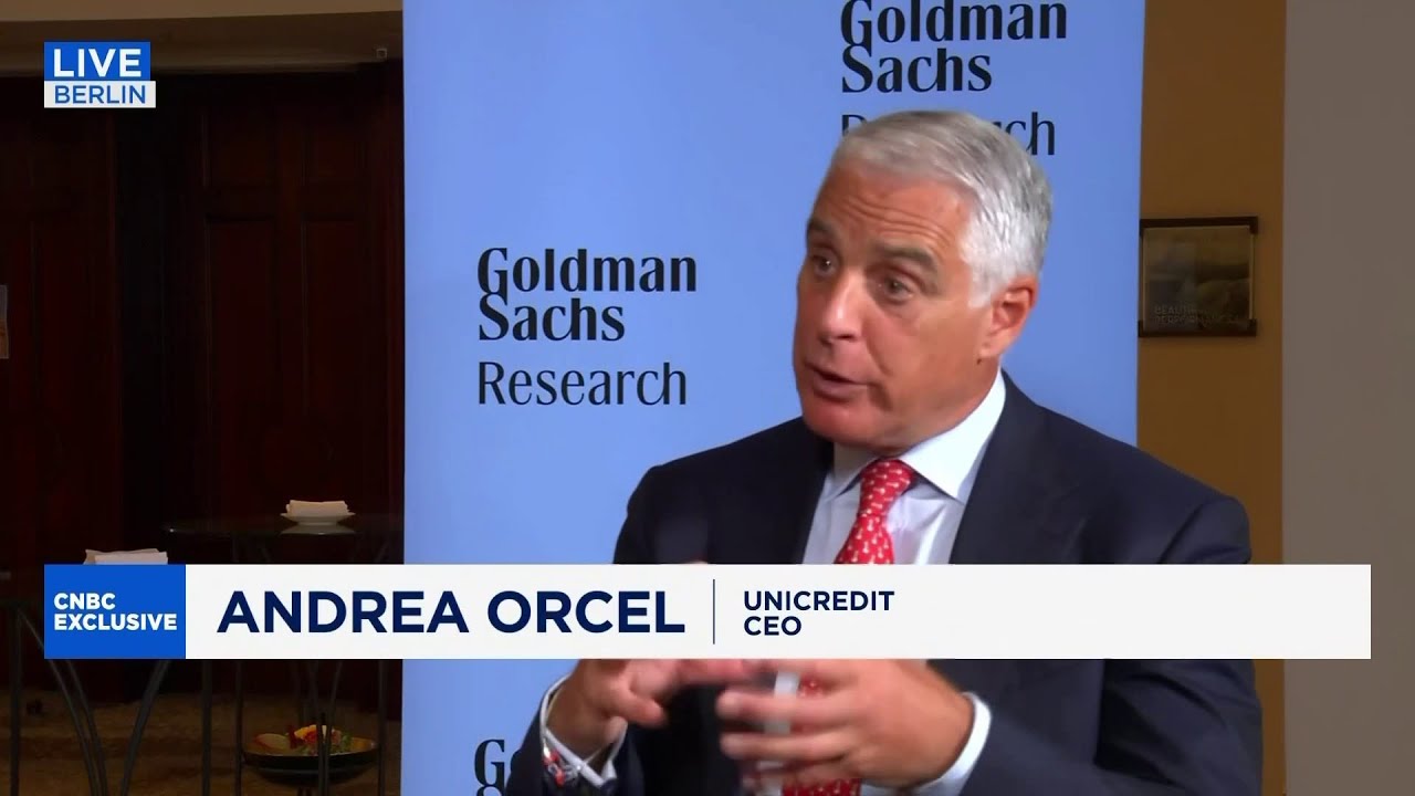 Watch CNBC's full interview with UniCredit CEO Andrea Orcel - YouTube