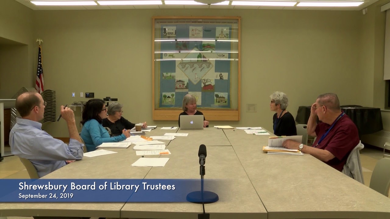 Board of Library Trustees - September 24, 2019 - YouTube