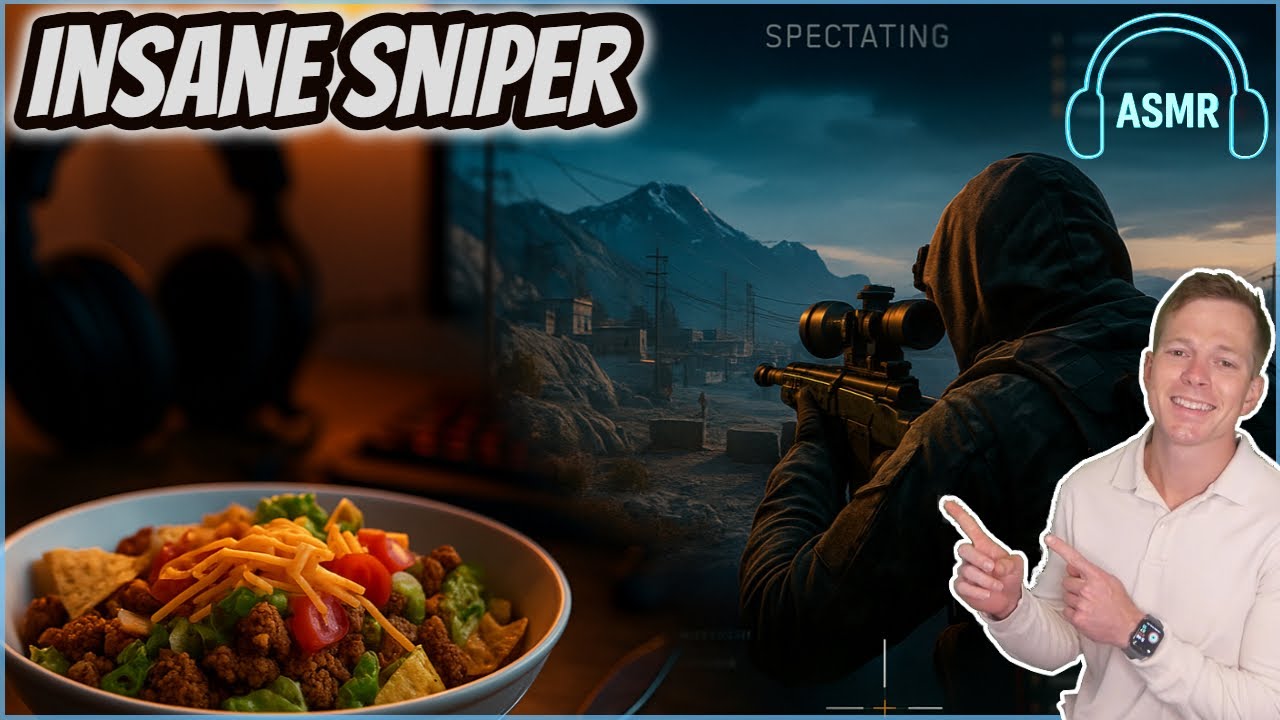 I Was Just Eating... Then This Sniper Showed Up | Warzone ASMR ...
