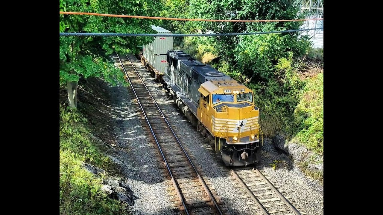 Eastbound NS 20K With NS #1801 Leading Solo - YouTube