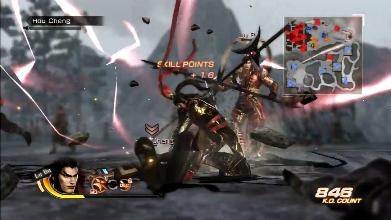 Dynasty Warriors 7: XL - Legend Mode - Battle of Hulao Gate - Allied ...