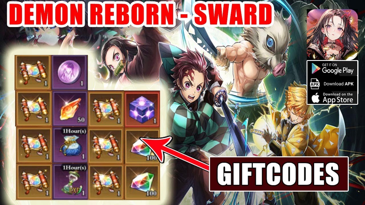 Demon Reborn Sward & All 7 Giftcodes | 7 Redeem Codes Demon Reborn ...