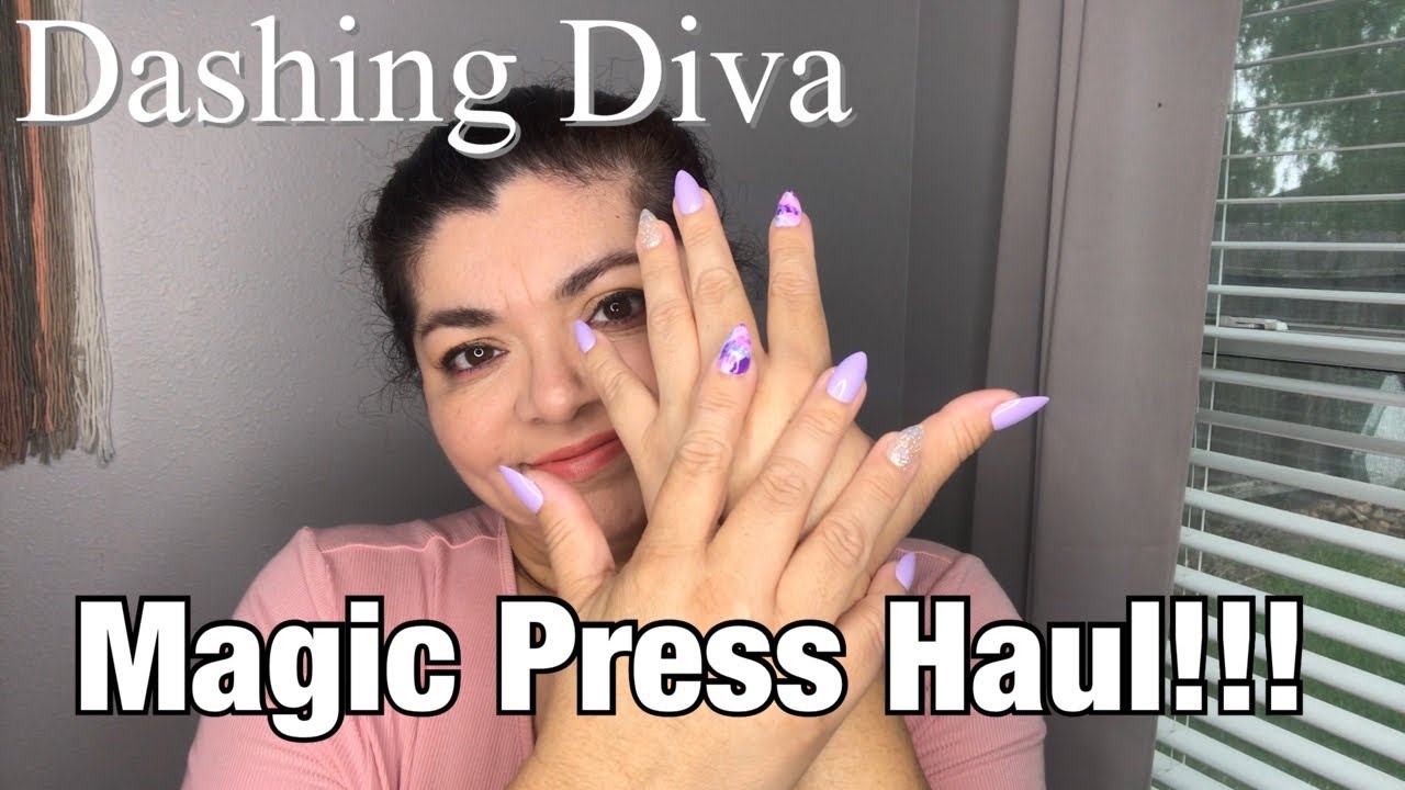 Dashing Diva Magic Press Nail Haul!!! 💅🏼 - YouTube