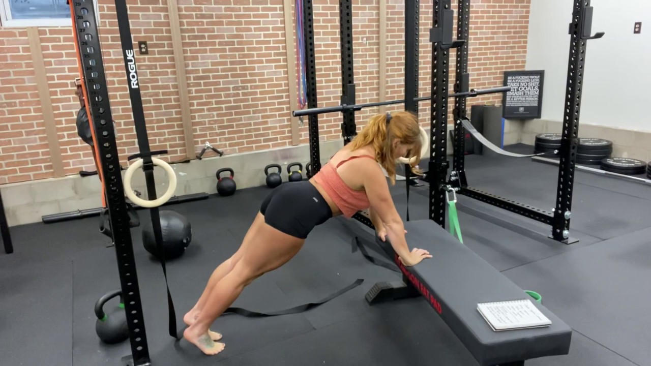 How to: Elevated Deficit Push-up into Side Opener - YouTube