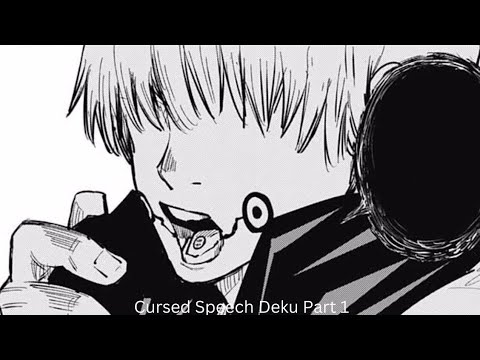 Cursed Speech Deku Part 1 - YouTube